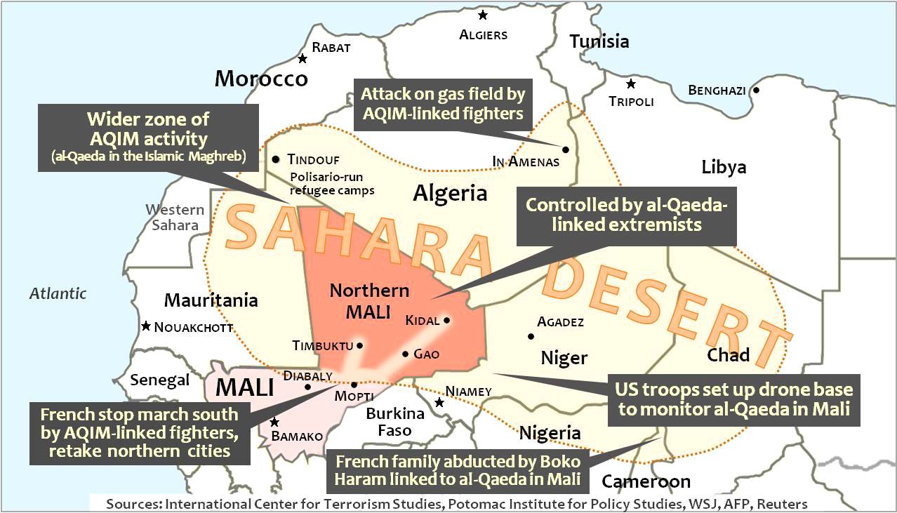 CIA building Drone Base in Niger in the Middle of the Sahara Desert ...