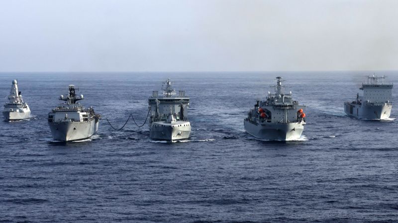 British Assault Ship returns home after Deployment in Mediterranean Sea ...