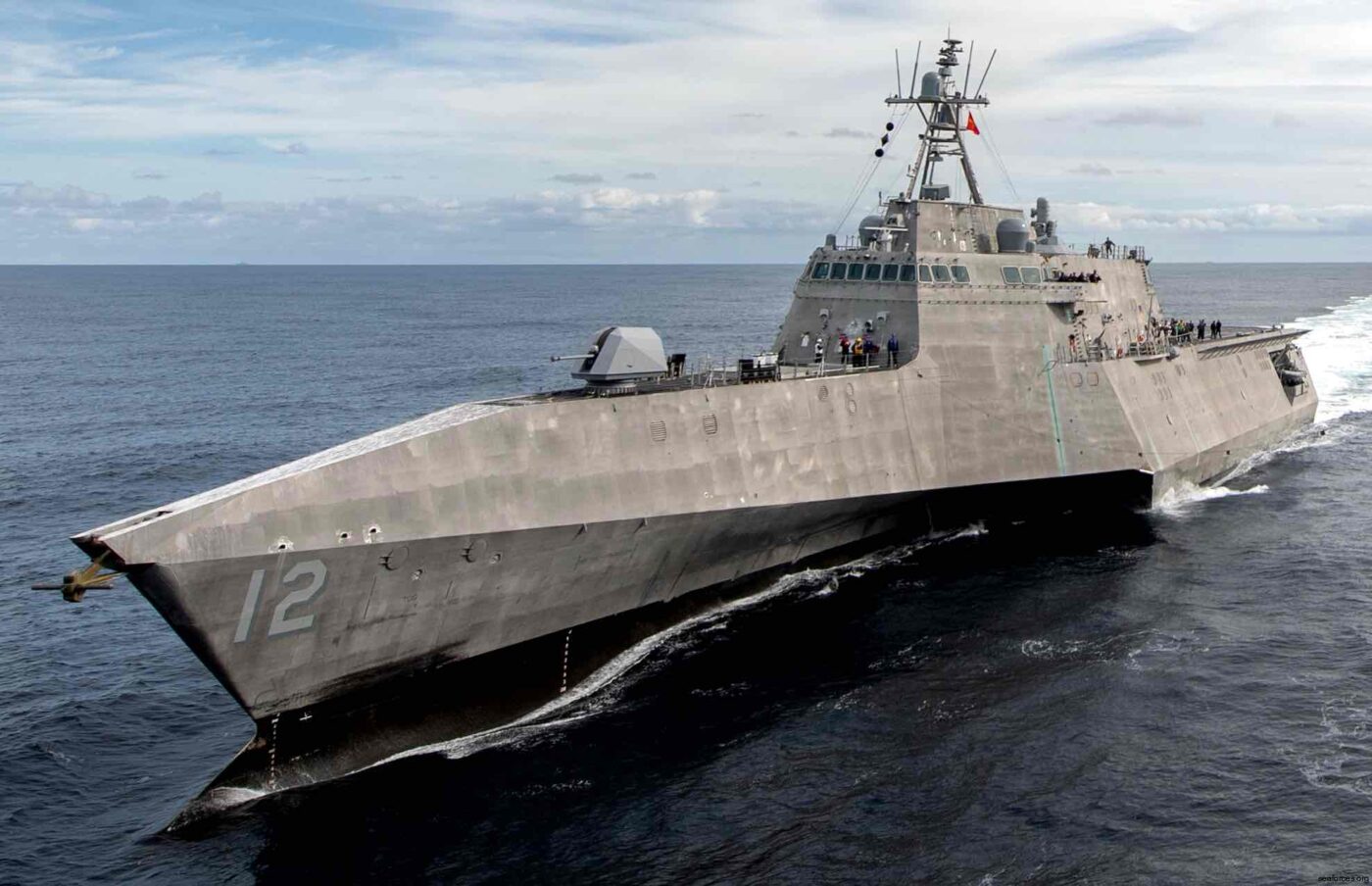 US Navy ship dumps Trash @ Sea | Cosmos Chronicle